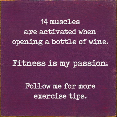 14 Muscles Are Activated When Opening A Bottle Of Wine... | Wooden Wine ...
