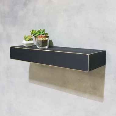 Mantle-Style Floating Shelf | 20" Wide Shelf | Rustic Floating Shelf ...