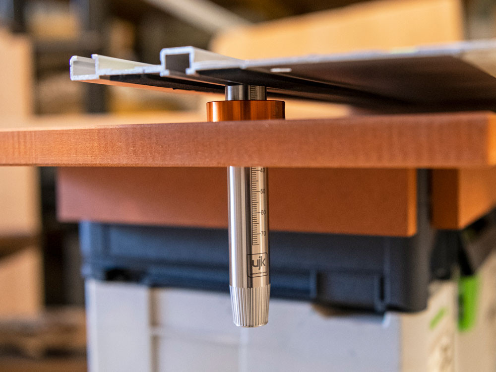 Adjustable Height Guide Rail Dogs for Festool and Makita Tracks - Pair ...