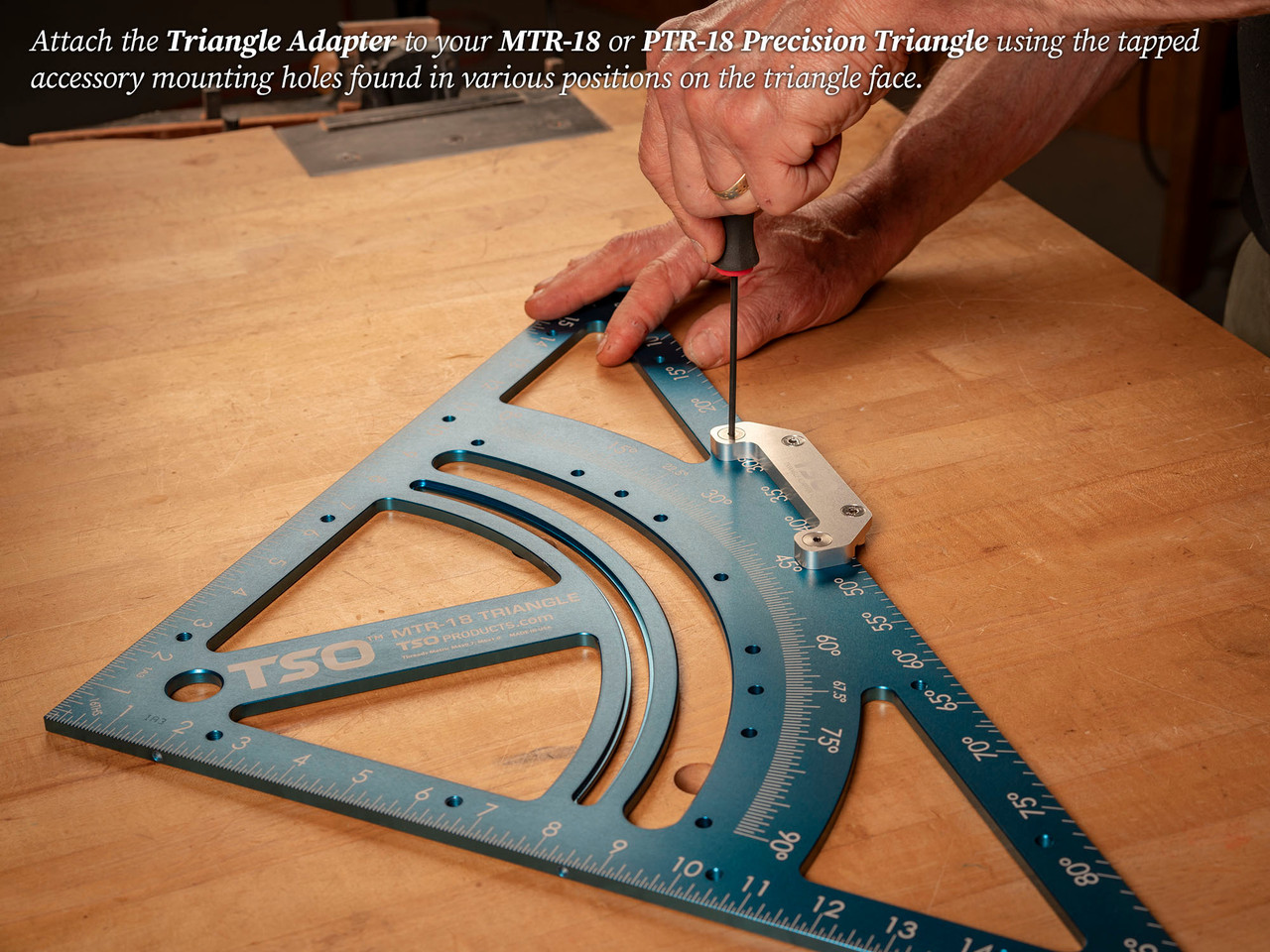 Triangle to Guide Rail Adapter | TSO Products