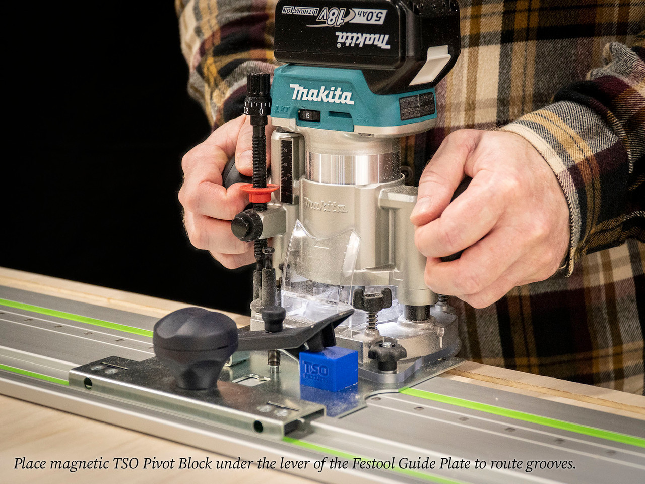 Makita Compact Router Adapter Kit for Festool LR 32 System