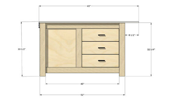 Assembly Outfeed Table | Made by MWA Woodworks