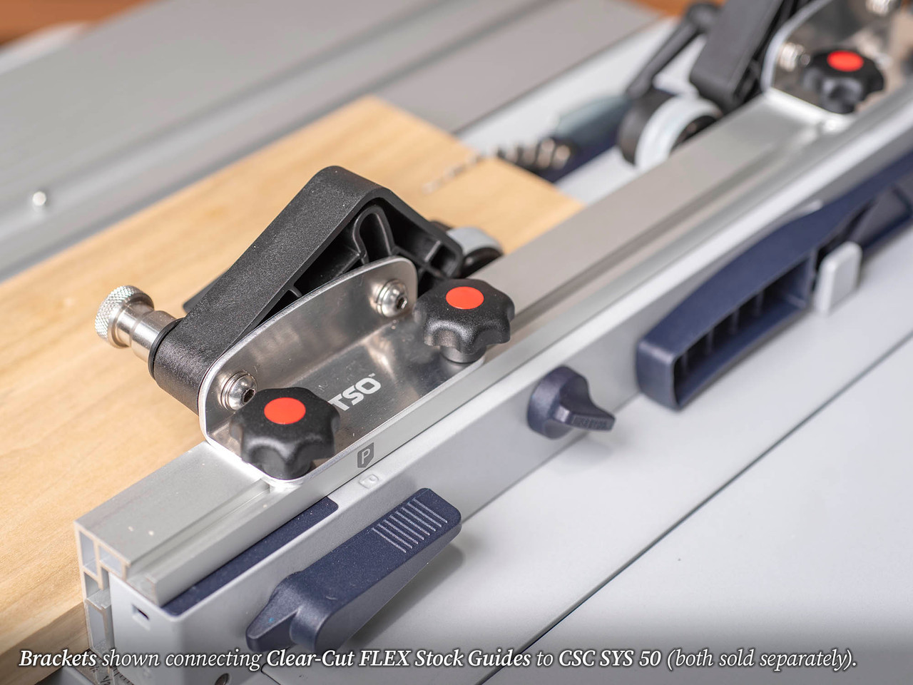 CSC SYS 50 Rip Fence Bracket for Clear Cut FLEX Stock Guides | TSO Products