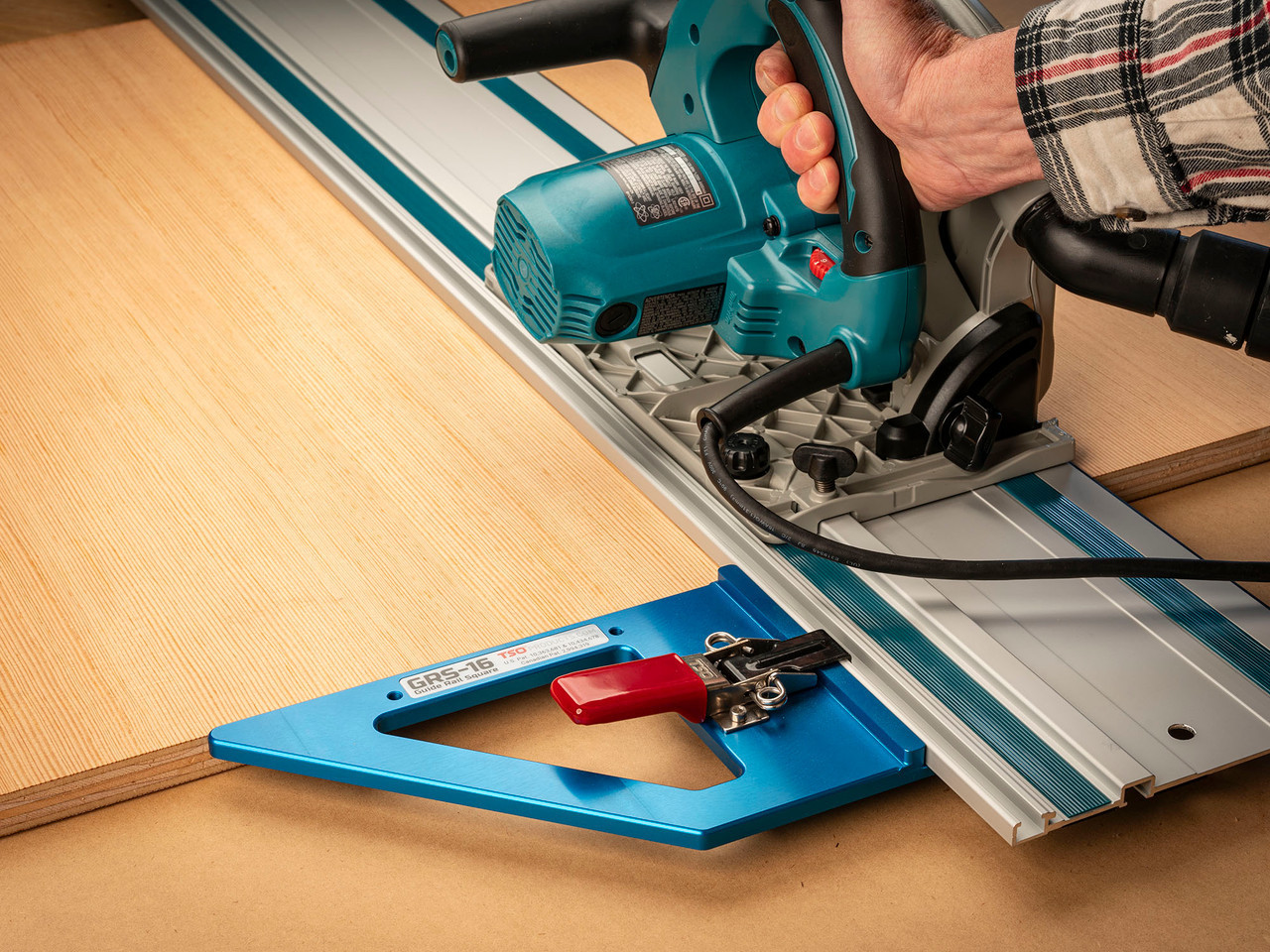 GRS-16 Guide Rail Square | Track for Saw | TSO Products