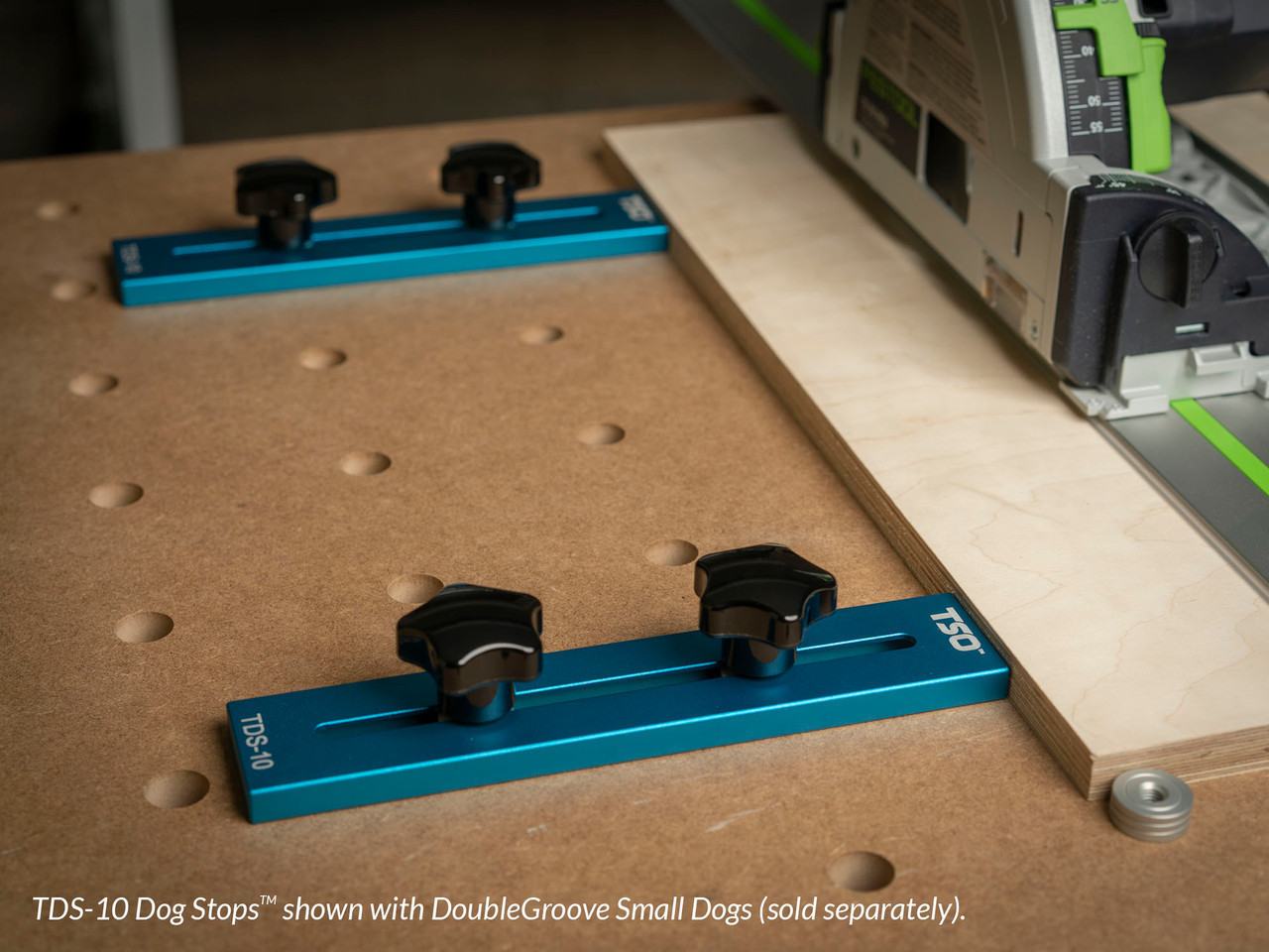 TDS-10 Dog Stops for 20mm Worktops | TSO Products