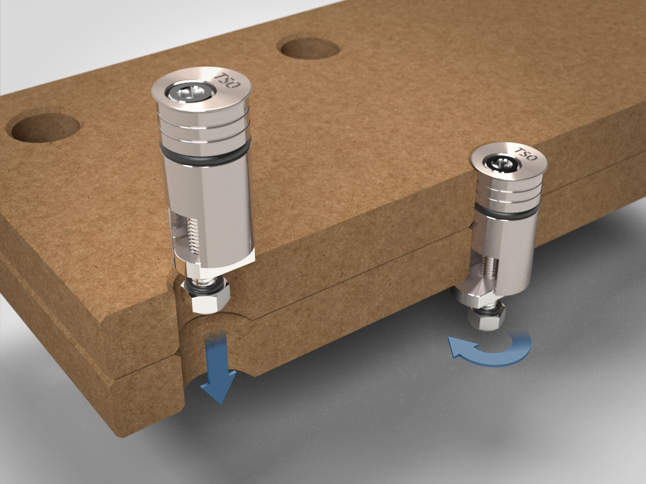 Power-Loc Bench Connector Dogs | TSO Products