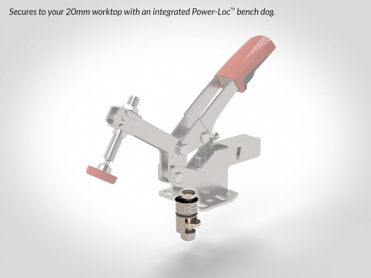 Horizontal or Inline Power-Loc Toggle Clamps for Woodworking