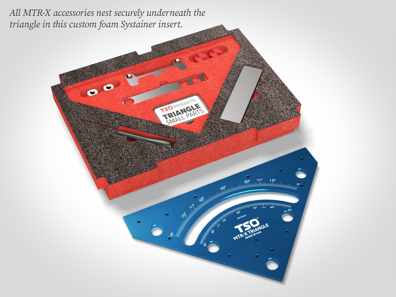 MTR-X Precision Multifunction Woodworking Triangle Set | TSO Products