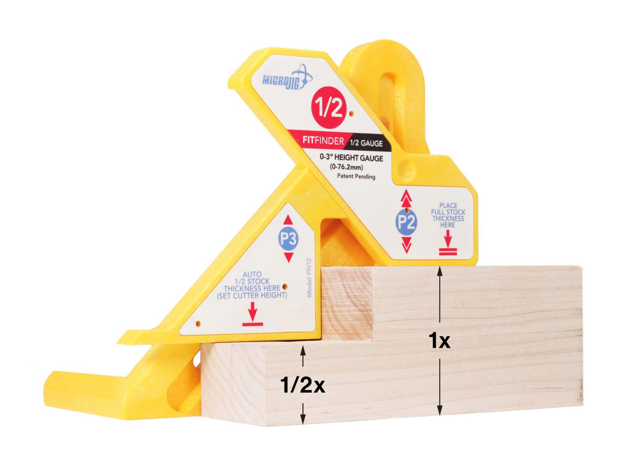 FITFINDER 1/2 Gauge | MICROJIG