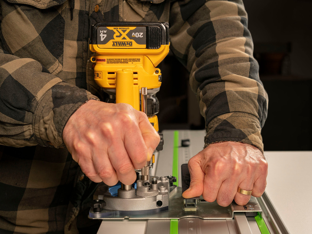 DeWalt Compact Router Adapter Kit for Festool LR 32 System