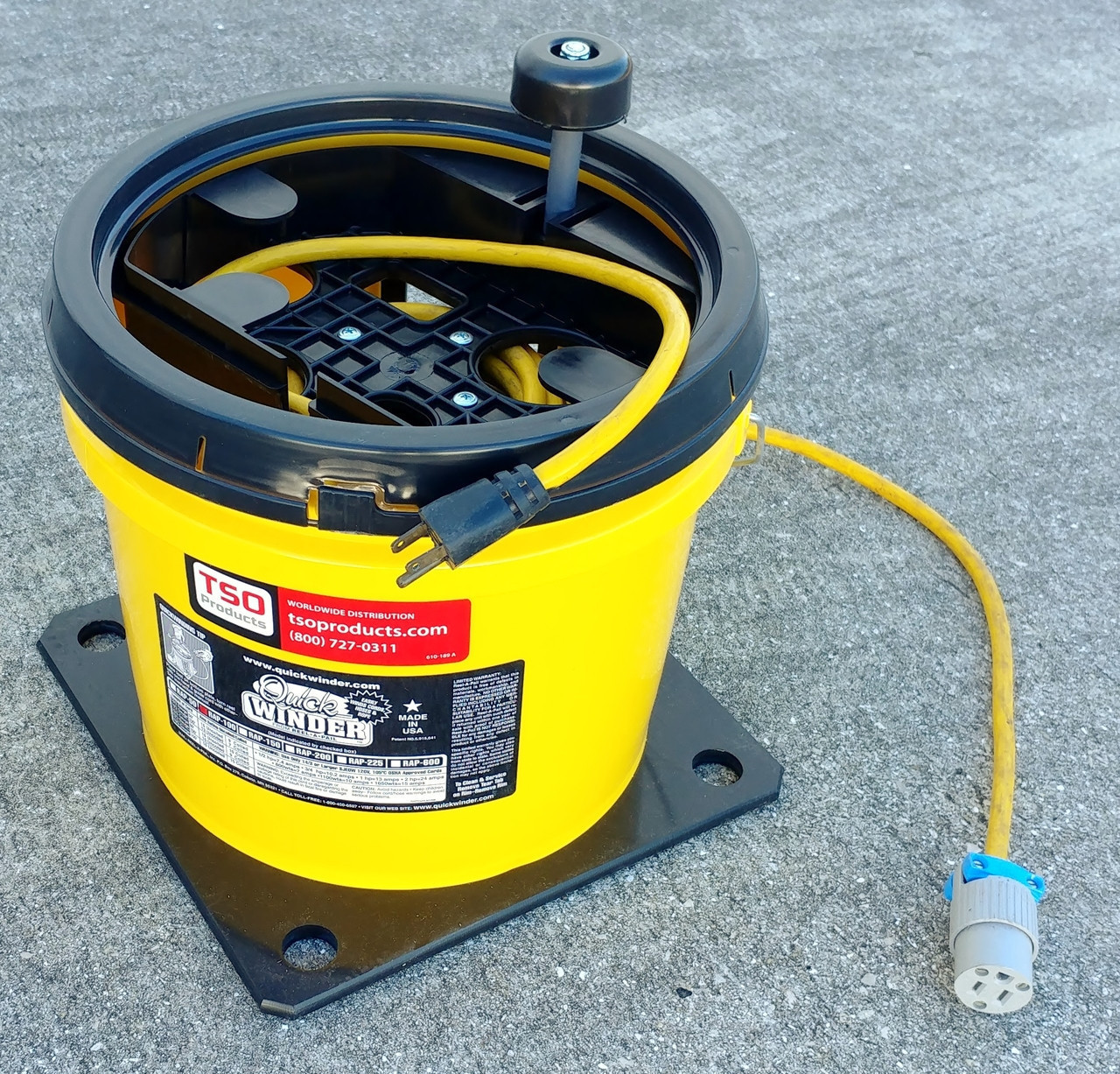 QuickWinder RAP-100 | Electric Cord Reel | TSO Products