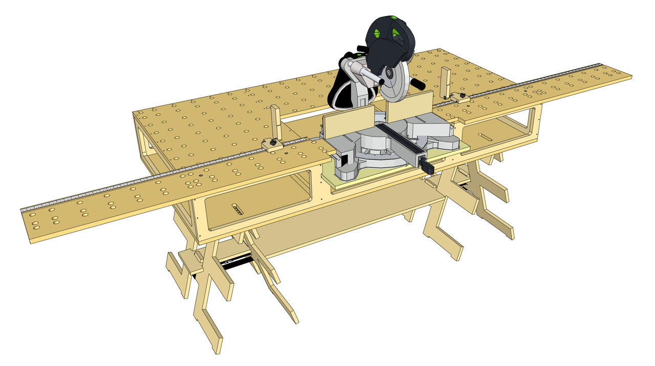 Paulk Smart Workbench Plans | Shop Workbench Plans