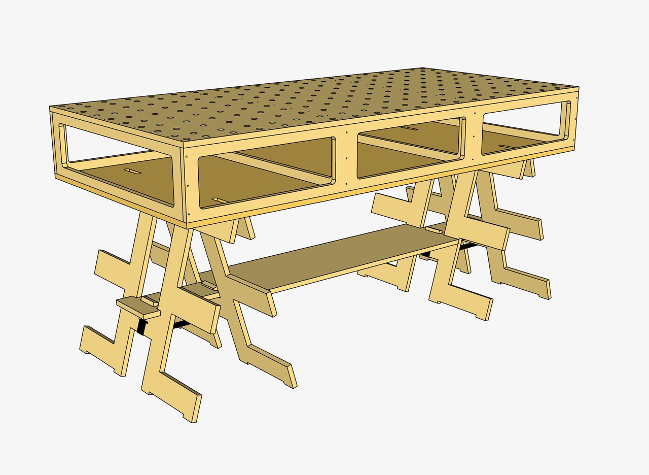 Paulk Smart Workbench Plans | Shop Workbench Plans