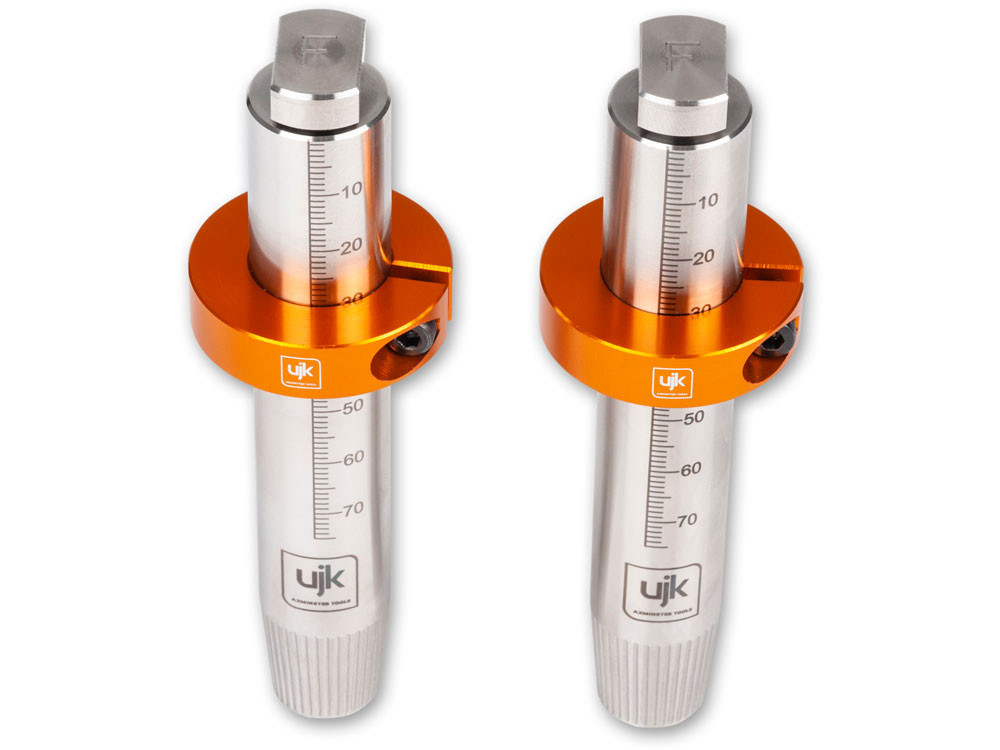 Adjustable Height Guide Rail Dogs for Festool and Makita Tracks - Pair ...