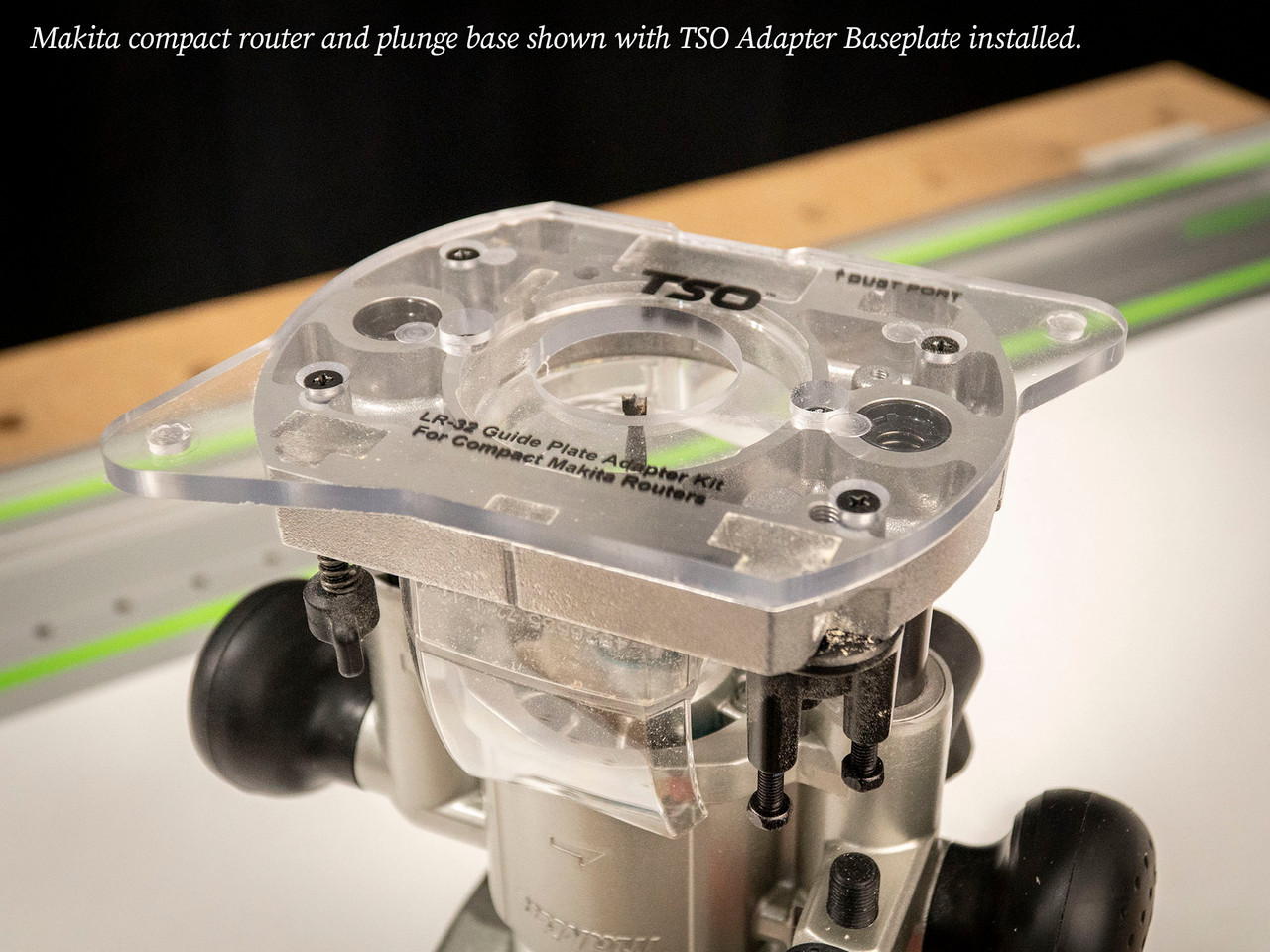 Makita Compact Router Adapter Kit for Festool LR 32 System