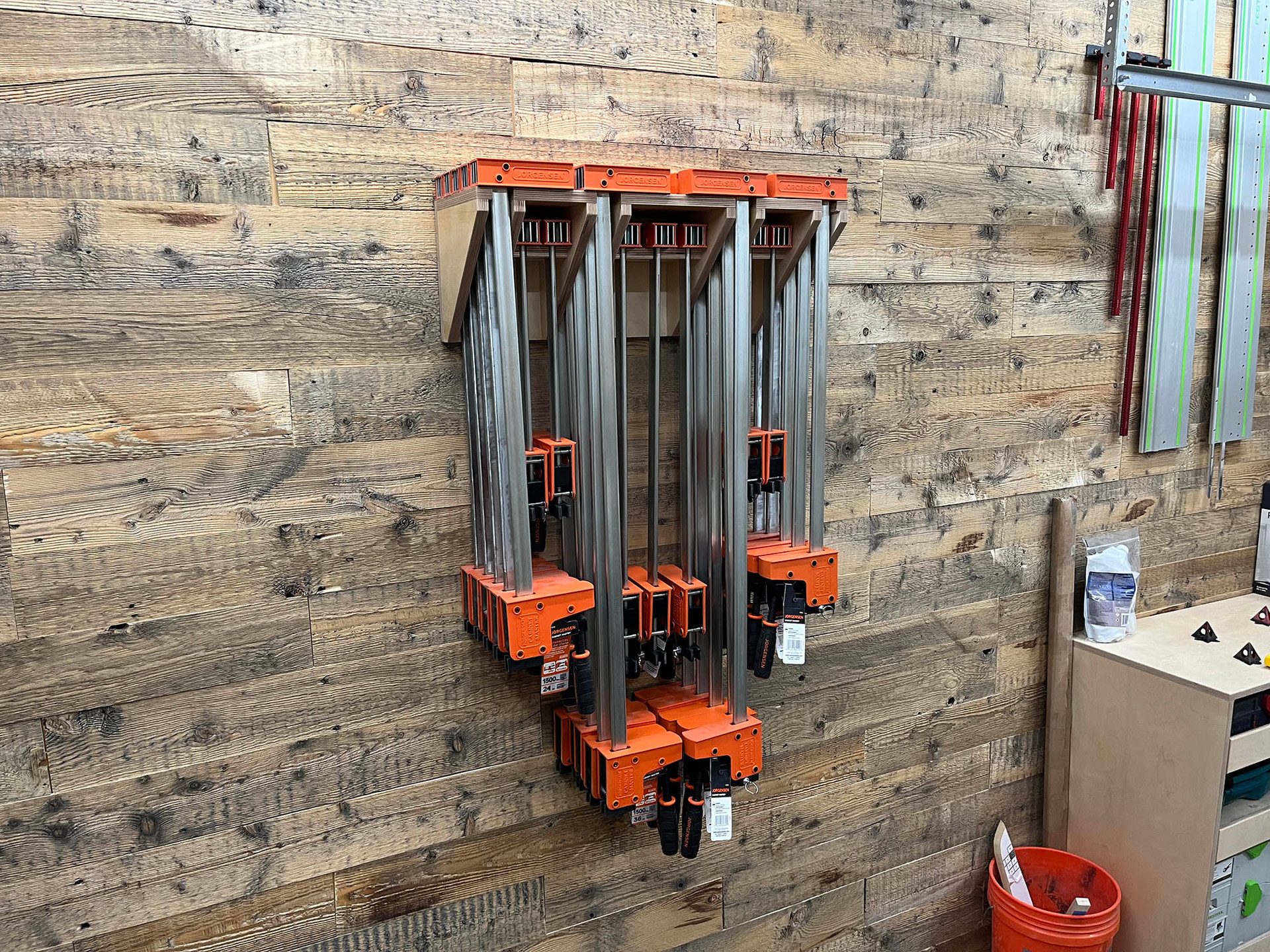 Clamp Rack v2 - Plans | Made by Spencley Design Co.