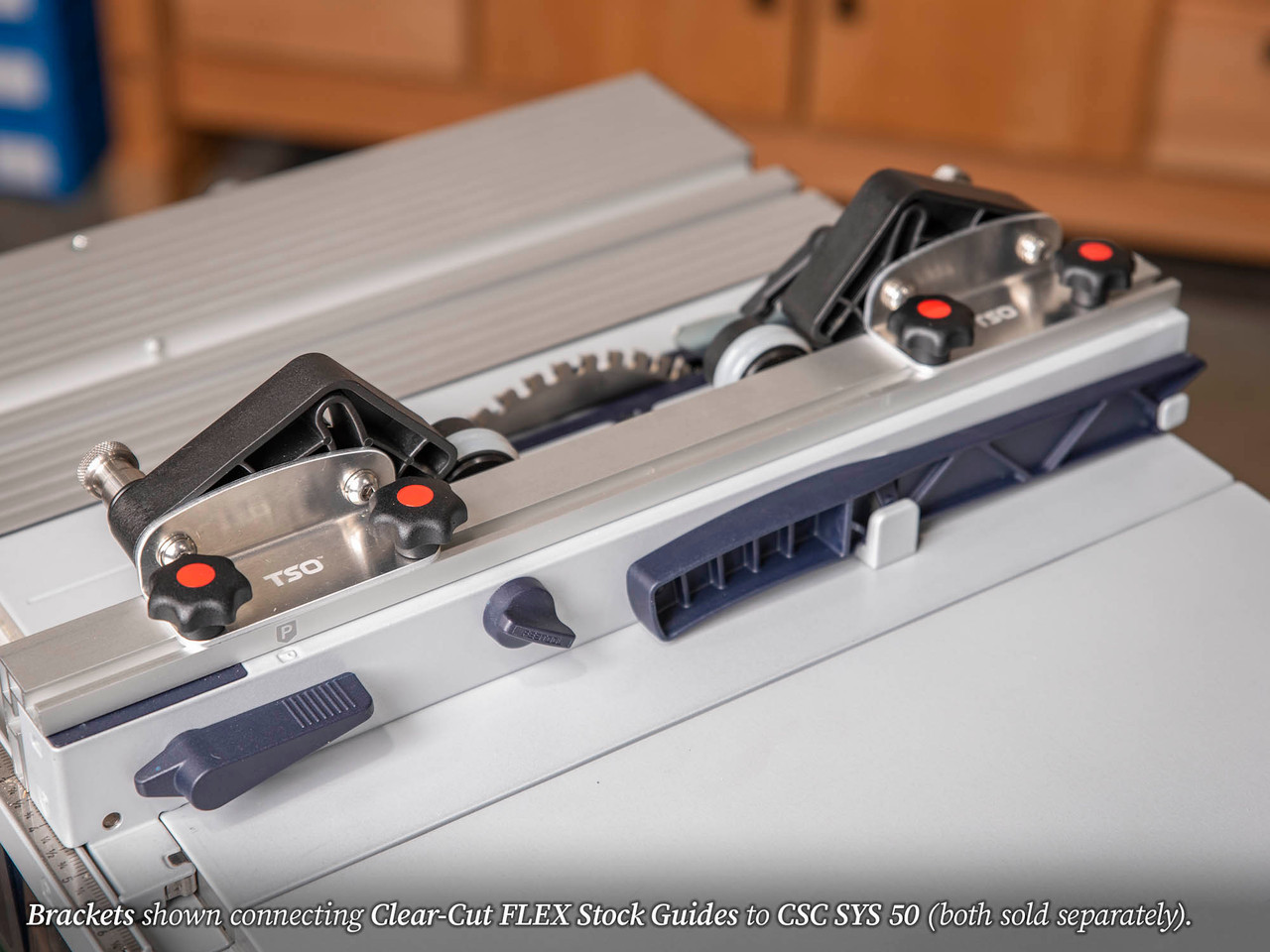 CSC SYS 50 Rip Fence Bracket for Clear Cut FLEX Stock Guides | TSO Products