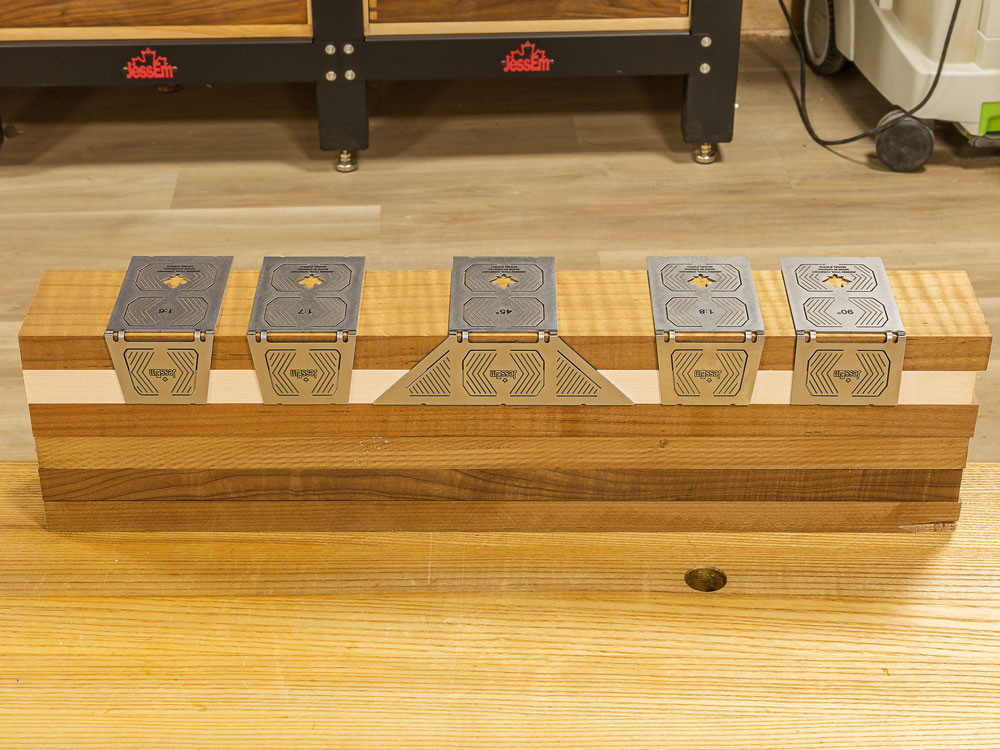 Stainless Steel Saddle Squares Combo Set | JessEm Tool Company