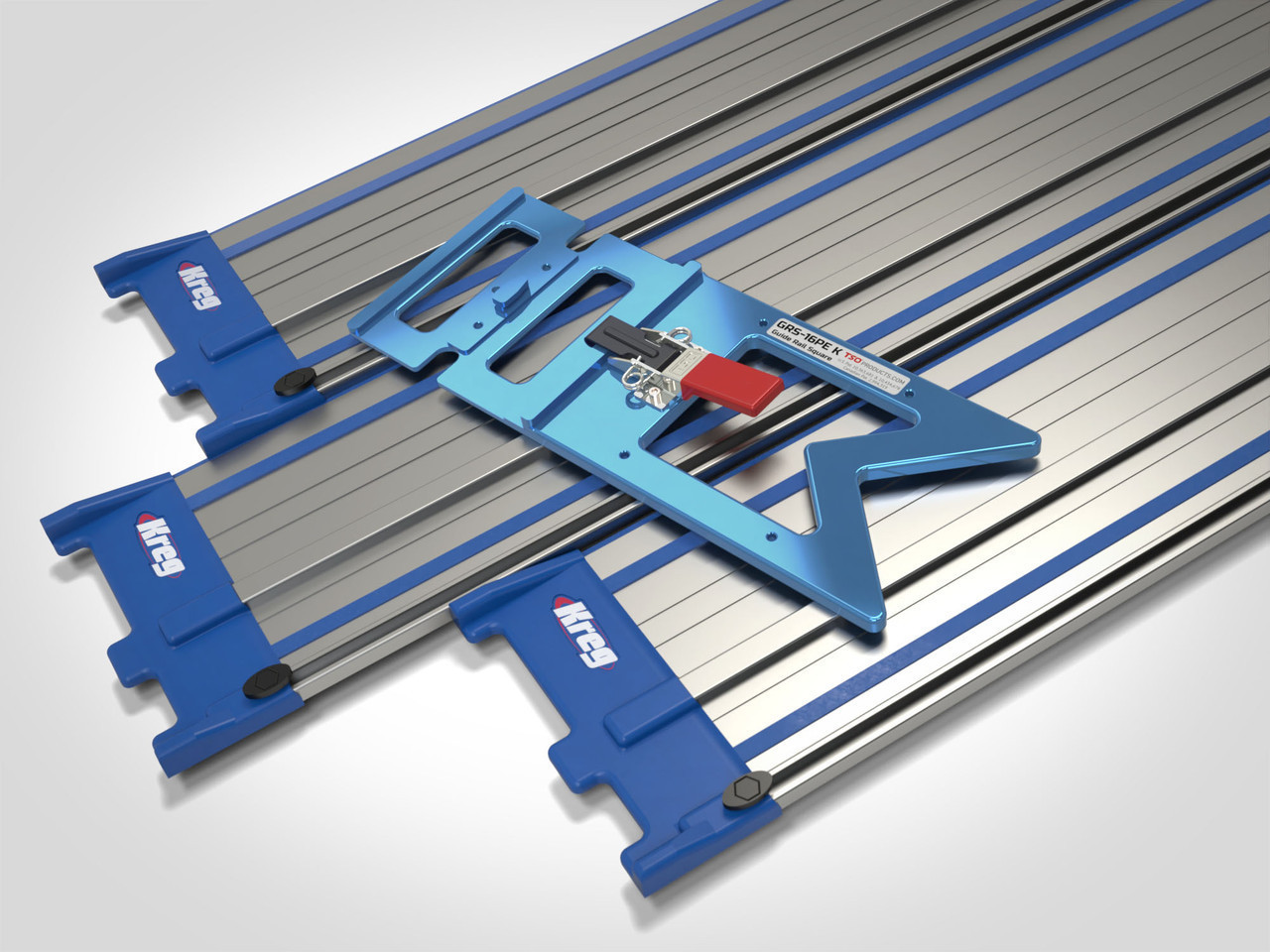 GRS-16 PE K Guide Rail Square for Kreg Track Saw Systems