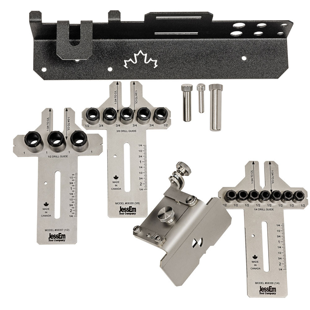 Stainless Steel Dowelling Jigs | JessEm Tool Company
