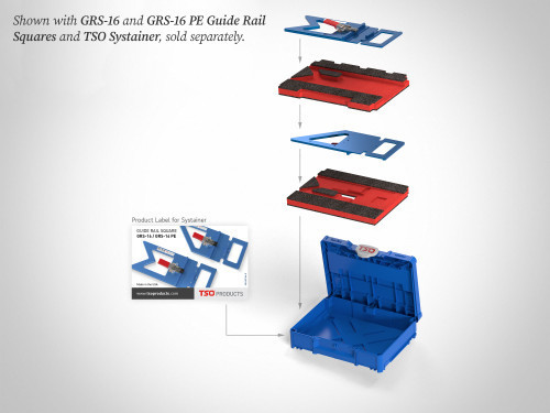 Systainer Insert Set for GRS-16 Guide Rail Square | TSO Products