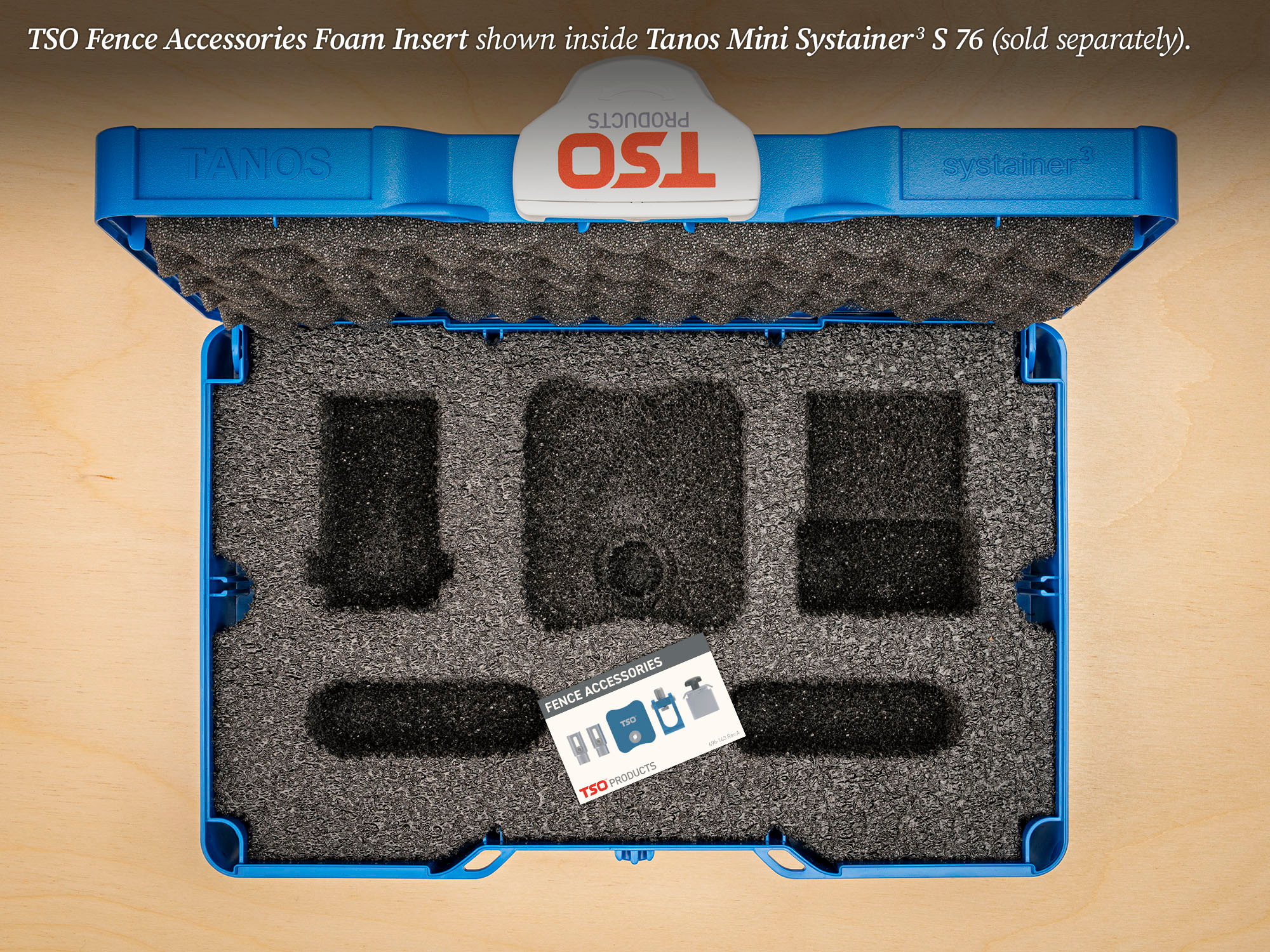 Mini Foam Insert for Multifunction Workbench Fence Accessories | TSO ...
