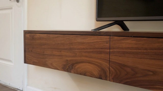 Floating Media Console - Plans | Made by Spencley Design Co.