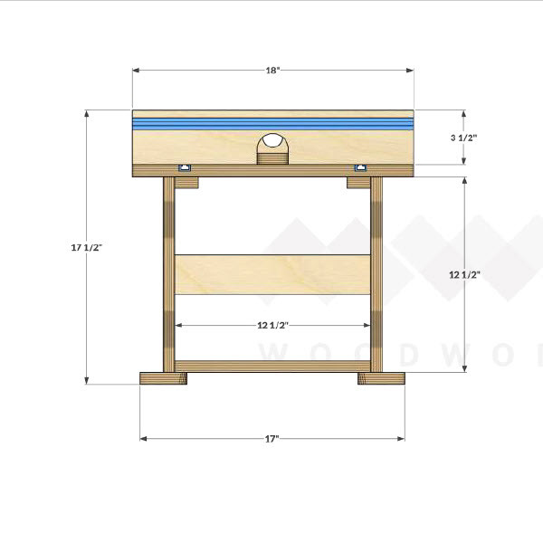 Benchtop Router Table Plans by MWA Woodworks