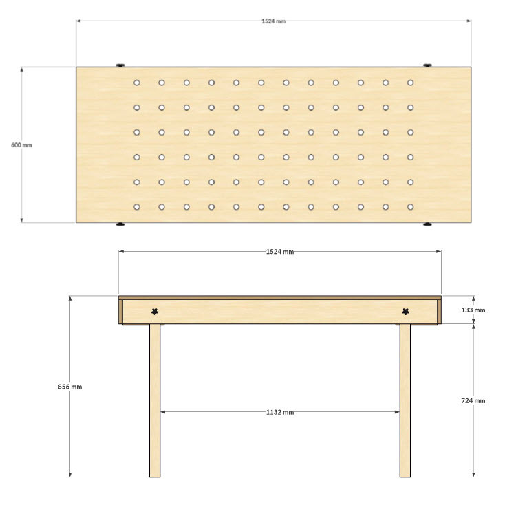 Portable Workbench Plans by MWA Woodworks