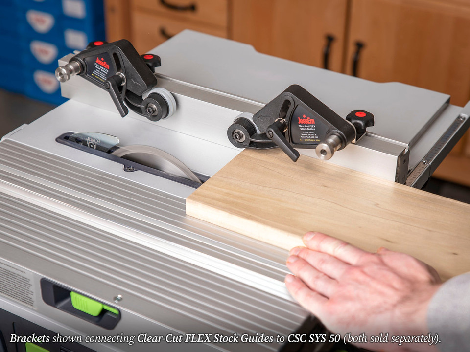 Clear-Cut FLEX Stock Guides (Pair) | JessEm Tool Company