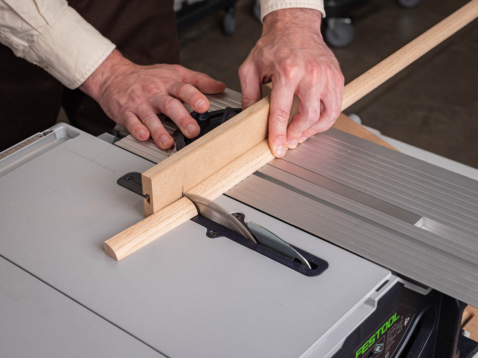 Sacrificial Miter Fence for CSC SYS 50 EB Cordless Table Saw - Pair ...