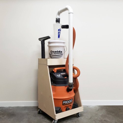 Dust Collection Cart Plans | DIY Dust Collector Cart