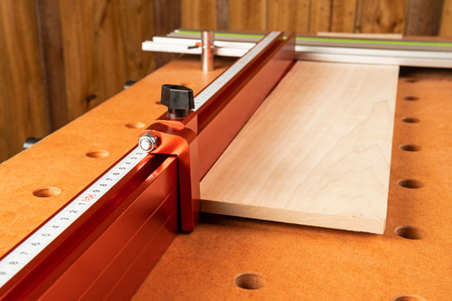 UJK Fence and Length Stop for Guide Rail Saws | UJK Technology