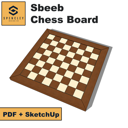 Sbeeb Chess Board - Plans | Made by Spencley Design Co.