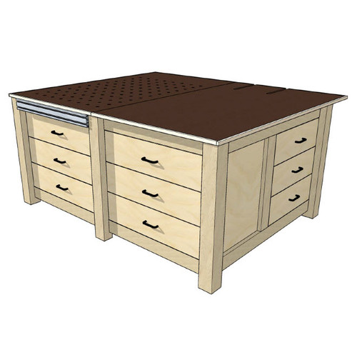 Assembly Table Plans by MWA Woodworks