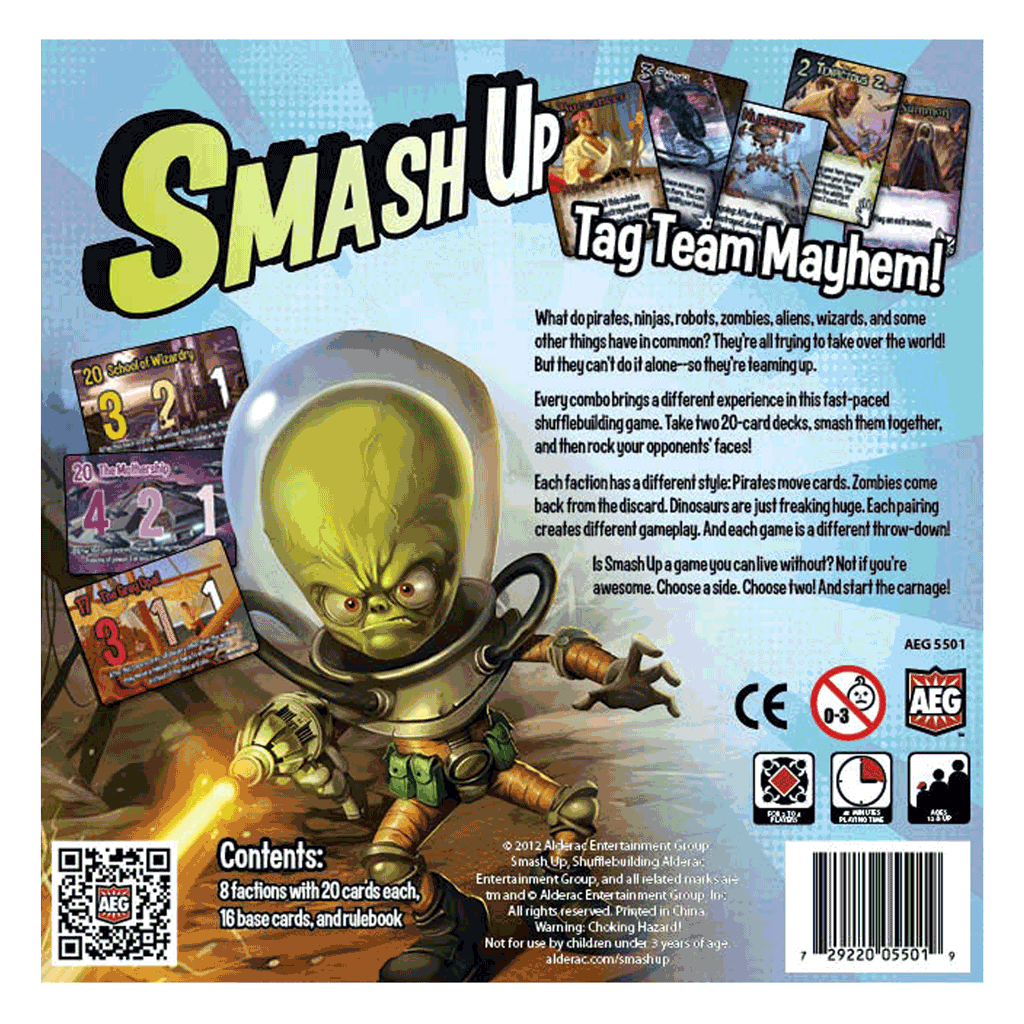 Smash Up Base Game - Alderac Entertainment Group Online Store