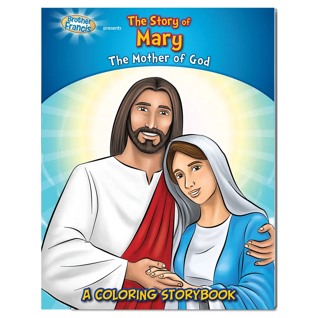 The Story of Mary Coloring Storybook