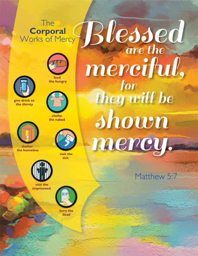 Works of Mercy: Prayer Card - 25 pack