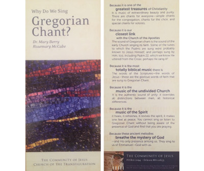 Why Do We Sing Gregorian Chant? (single)