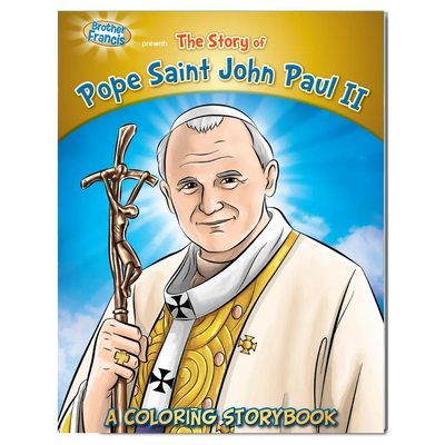 Pope Saint John Paul II Coloring Storybook