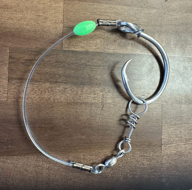 PRE-RIGGED ULUA SLIDES (ONE OZ. 400#) - LIHUE FISHING SUPPLY