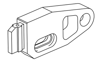 MELCO FAST CLAMP PRO - LEFT UPPER CLAMP - ShopMelco