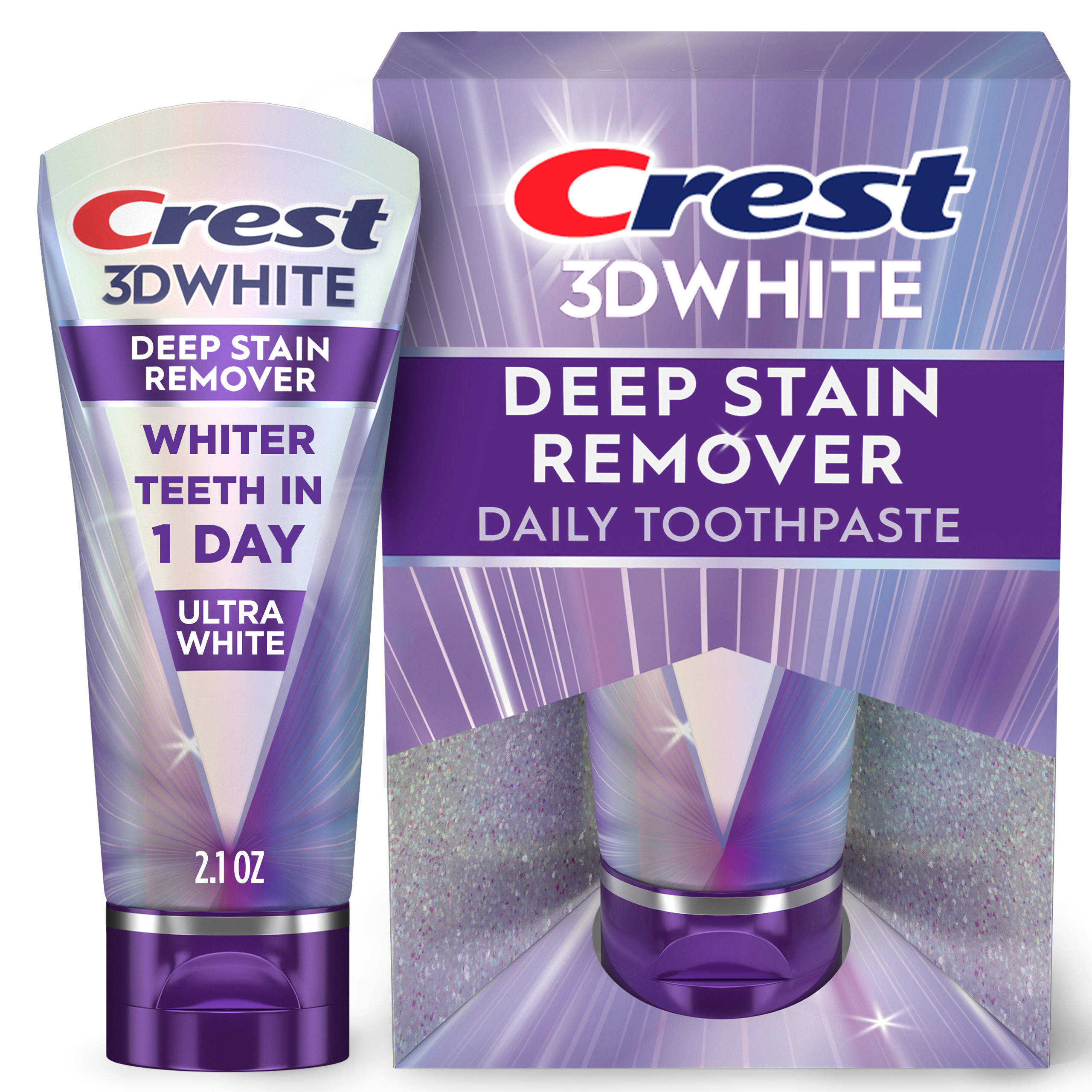 3DWhite Brilliance Deep Stain Remover Ultra White Toothpaste | Crest