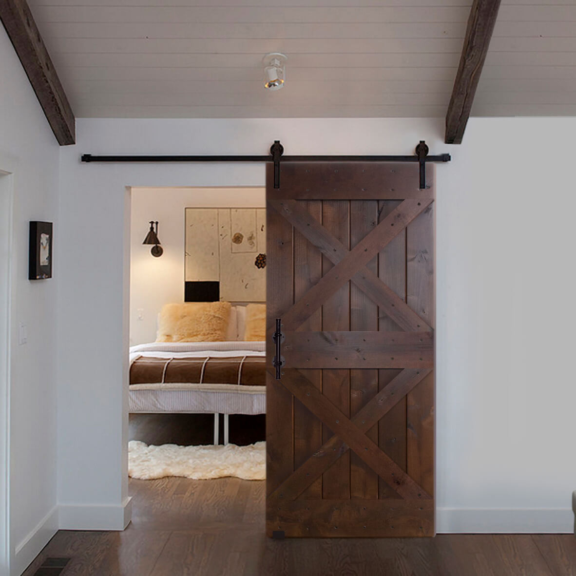A Look at BarnCraft Classic Barn Doors: Double Z Barn Door - BarnDoorz.com