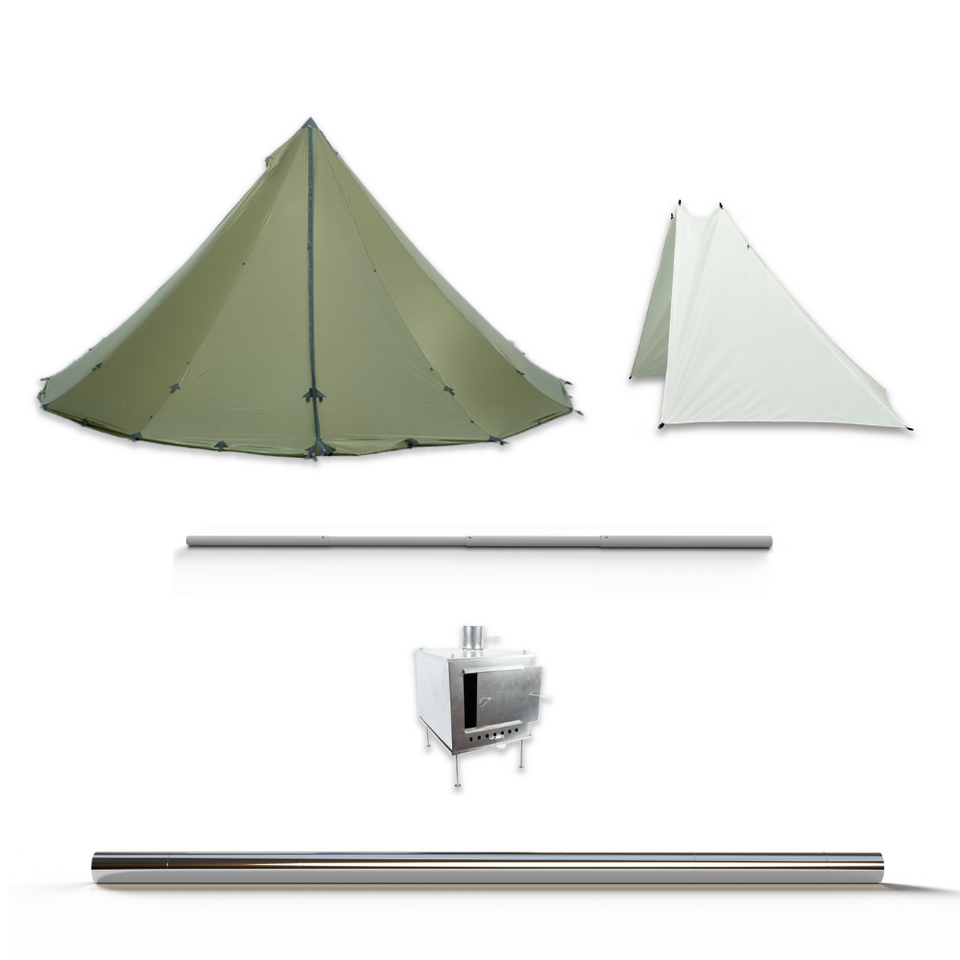 12 Person Teepee with Stove