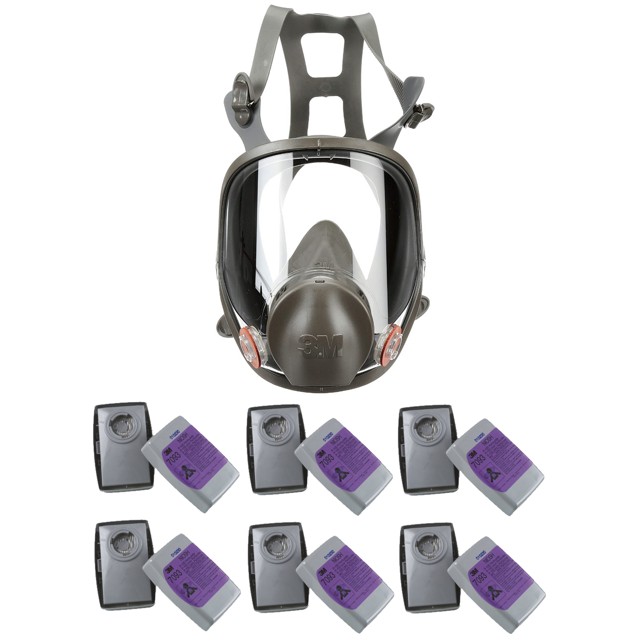 3M Full Face First Responder Respirator FR-7800B Series [S, M, L ...