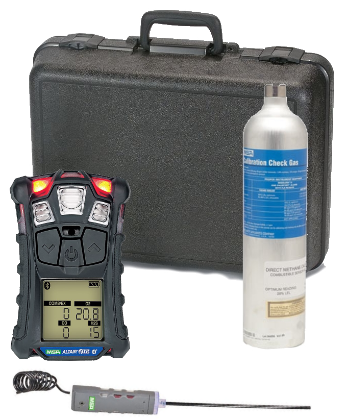 MSA ALTAIR 5X 10165446 Multigas PID Deluxe Detector Kit w/ Color ...