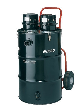 Nikro 55 Gallon Dual Motor HEPA Vacuum (Dry) HD55230 - Jendco Safety Supply