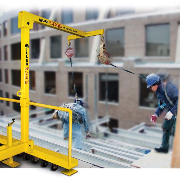 AES Raptor TriRex Mobile Fall Protection System - Jendco Safety Supply