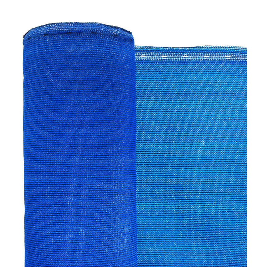 Blue Privacy Fence Netting - 7'8" x 150' - Jendco Safety Supply